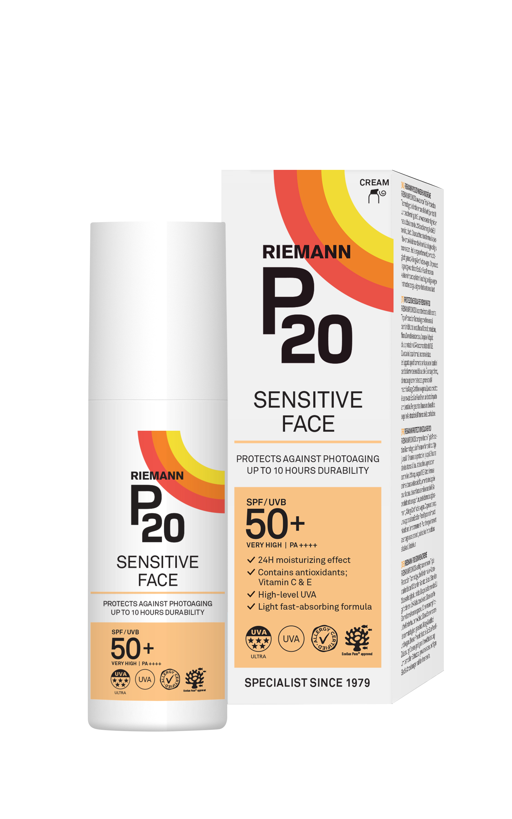 Sensitive Face SPF 50+ - p20.dk
